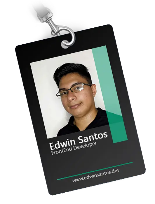 Edwin Santos Frontend React Javascript Css Html 